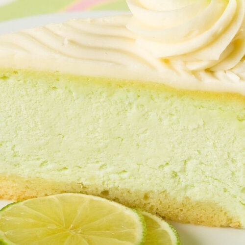 The Perfect Key Lime Cheesecake - Nesting Lane Indulge