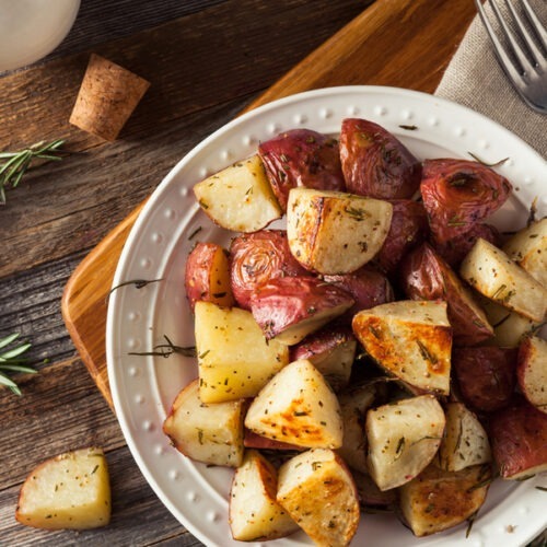 Rosemary Roasted Red Potatoes - Nesting Lane Indulge