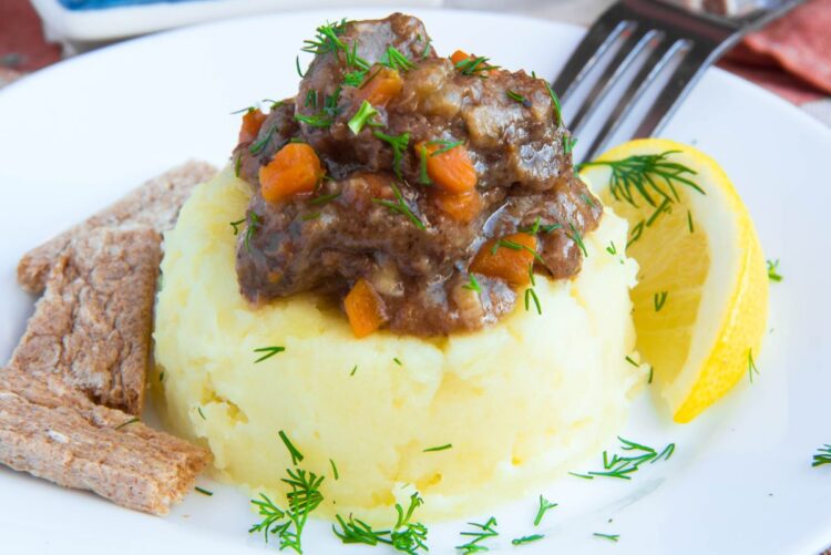 Irish Beef Stew with Colcannon - Nesting Lane Indulge