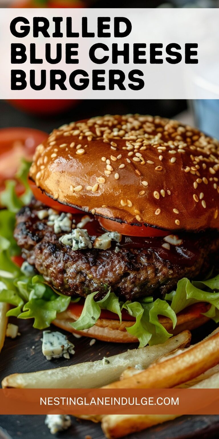Blue Cheese Burgers That Will Elevate Your BBQ Game