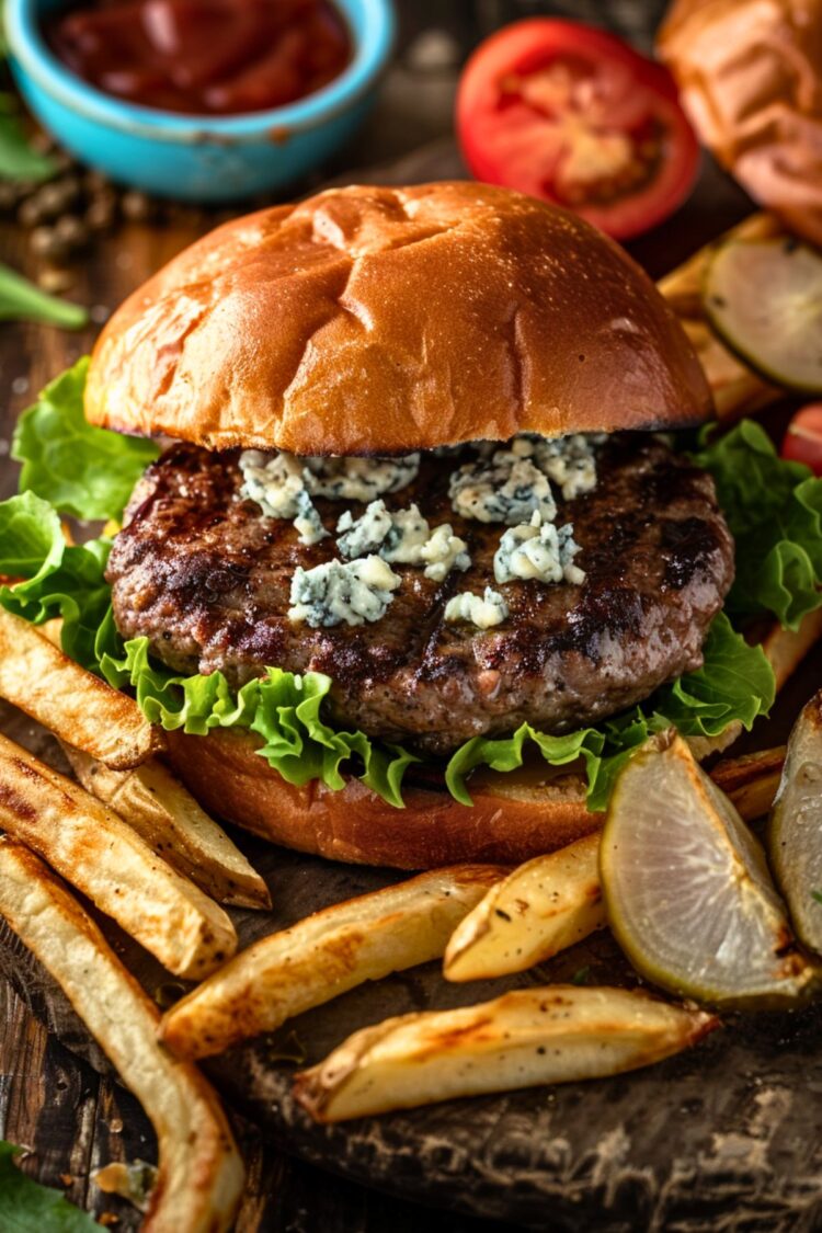 Blue Cheese Burgers That Will Elevate Your BBQ Game